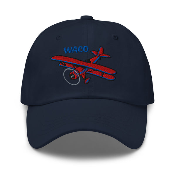 Waco YMF-5 Airplane Embroidered Custom Classic Cap - Personalized w/ N ...