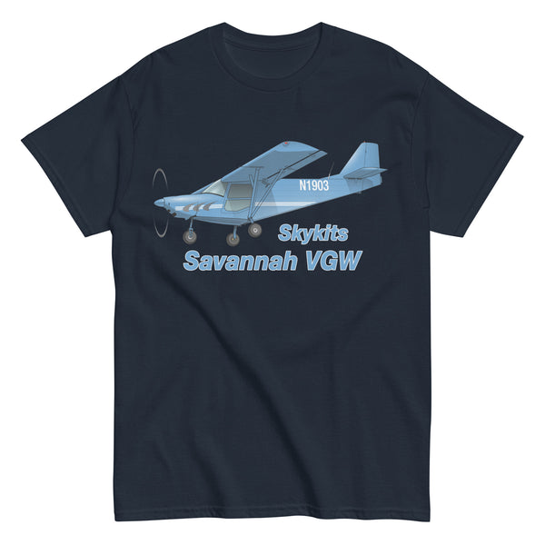Skykits Savannah VGW T-Shirt | Custom STOL Aircraft Tee | Flyboy Toys
