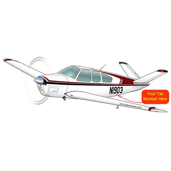 Airplane Design (Red/Black) - AIR2552FEC35-RB1 – Flyboy Toys