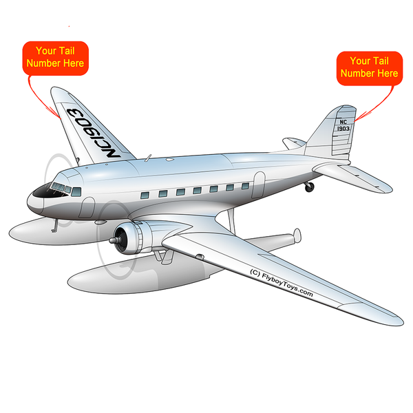 Airplane Design (with Floats) - AIR4FLDC3FL – Flyboy Toys