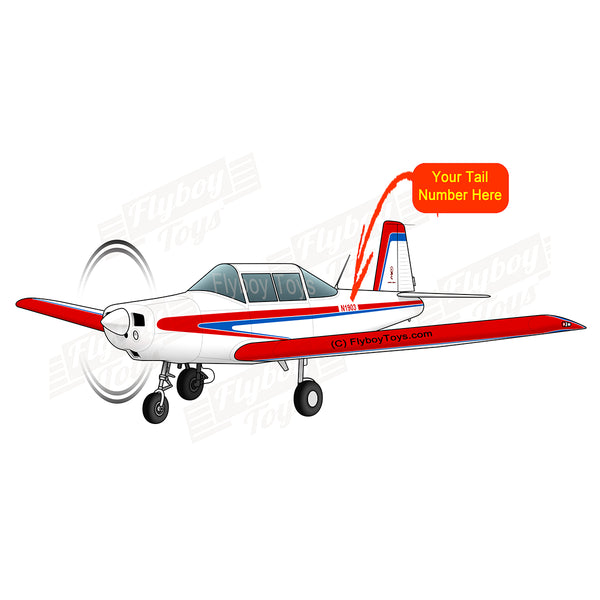 Airplane Design (Red/Blue) - AIRMJI2150A-RB1 – Flyboy Toys
