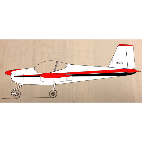Airplane Design (Red/Black) - AIRM1EIM12-RB1 – Flyboy Toys